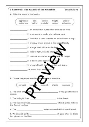 Lauren Tarshis "I Survived the Attack of the Grizzlies, 1967 ...