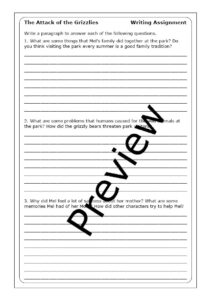 Lauren Tarshis "I Survived the Attack of the Grizzlies, 1967 ...