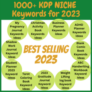 1000+ KDP NICHES Keywords for 2023 | Made By Teachers