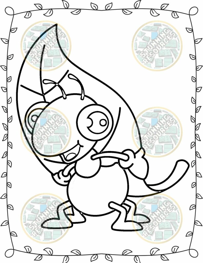Cartoon Insects Coloring Pages V.1 | Made By Teachers