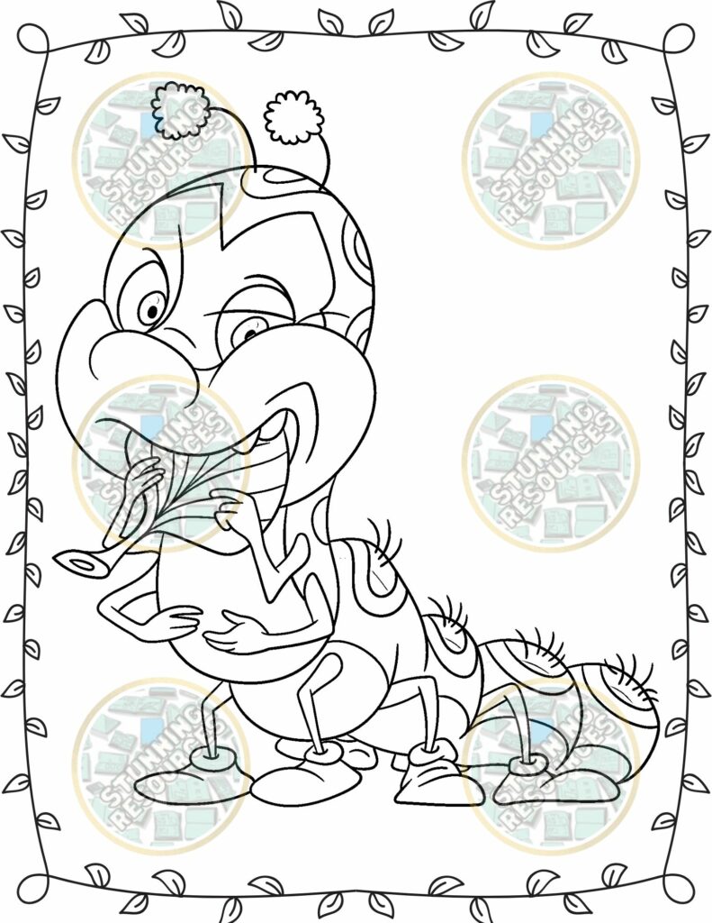 Cartoon Insects Coloring Pages V.1 | Made By Teachers