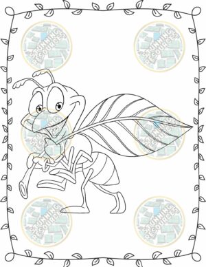 Cartoon Insects Coloring Pages V.2 | Made By Teachers