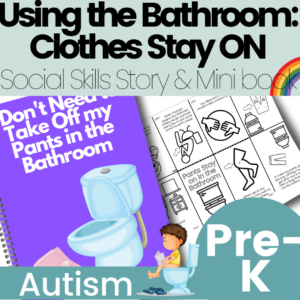 Keeping Clothing on When Using the Bathroom or Toilet Social Skills ...
