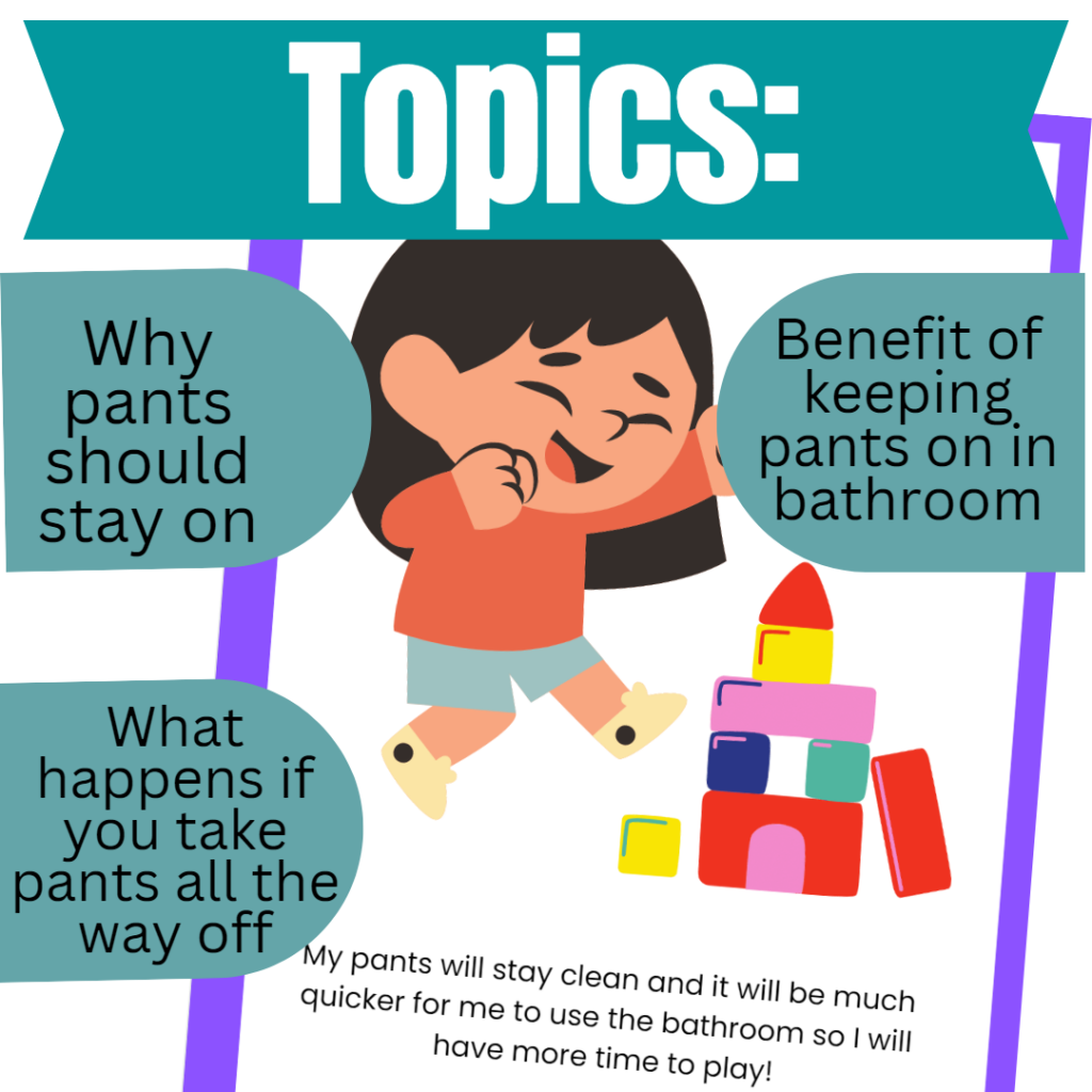 Keeping Clothing on When Using the Bathroom or Toilet Social Skills ...