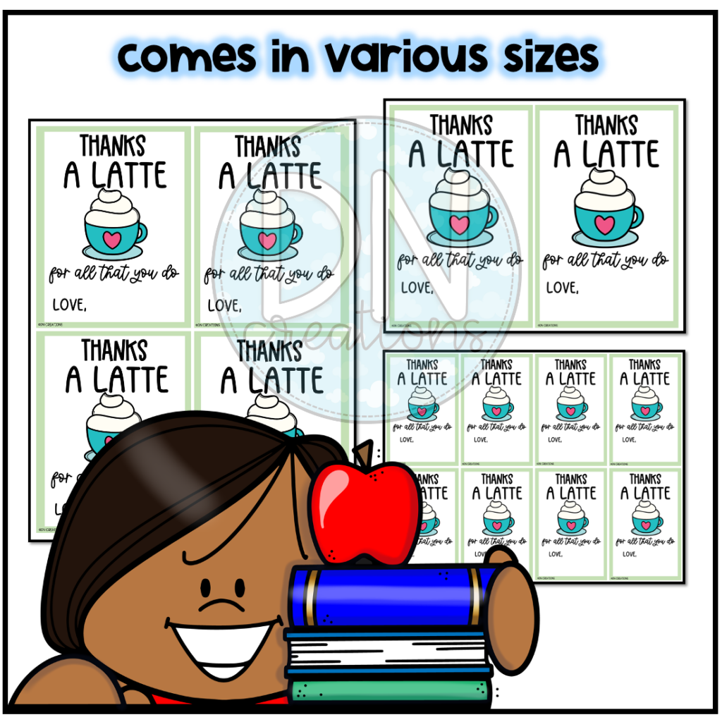 Teacher Appreciation Thank You Notes and Gift Tags Bundle | Teacher ...