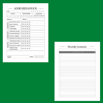 ADHD Planner Canva Template & Interiors | Made By Teachers