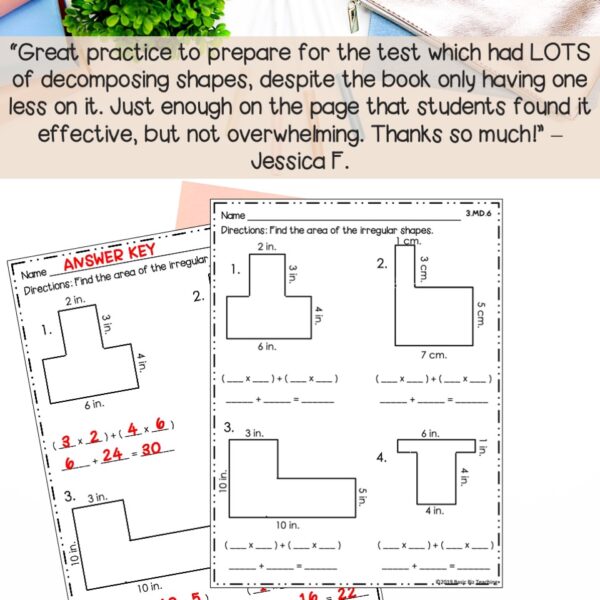 Area of Irregular Shapes | Made By Teachers