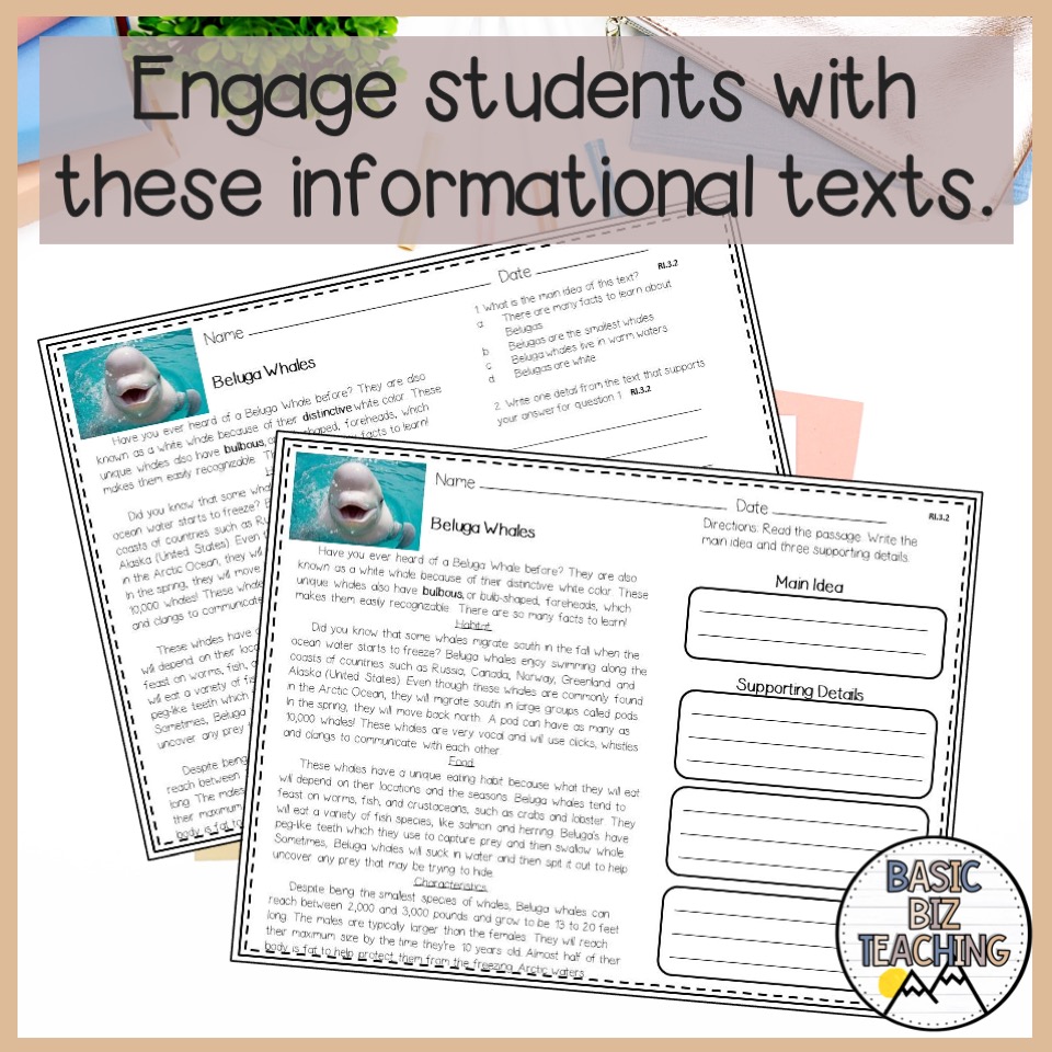 Arctic Animals Reading Comprehension Passages | Made By Teachers