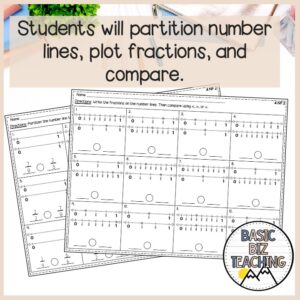 4th Grade Comparing Fractions Math Worksheets | Made By Teachers