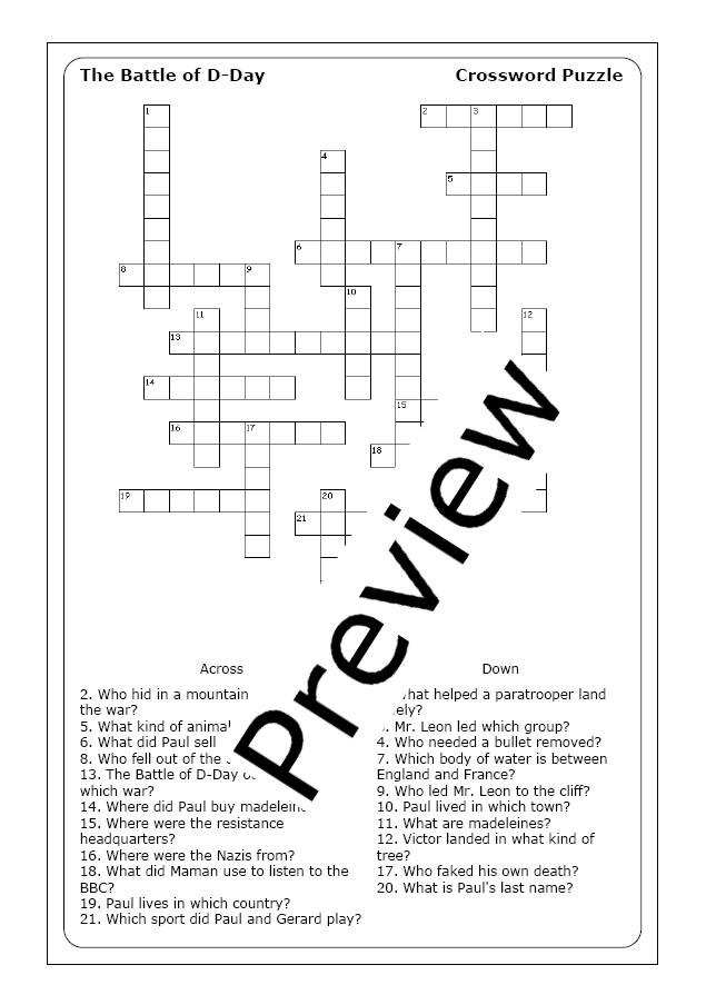 Lauren Tarshis "I Survived the Battle of D-Day, 1944" worksheets | Made ...