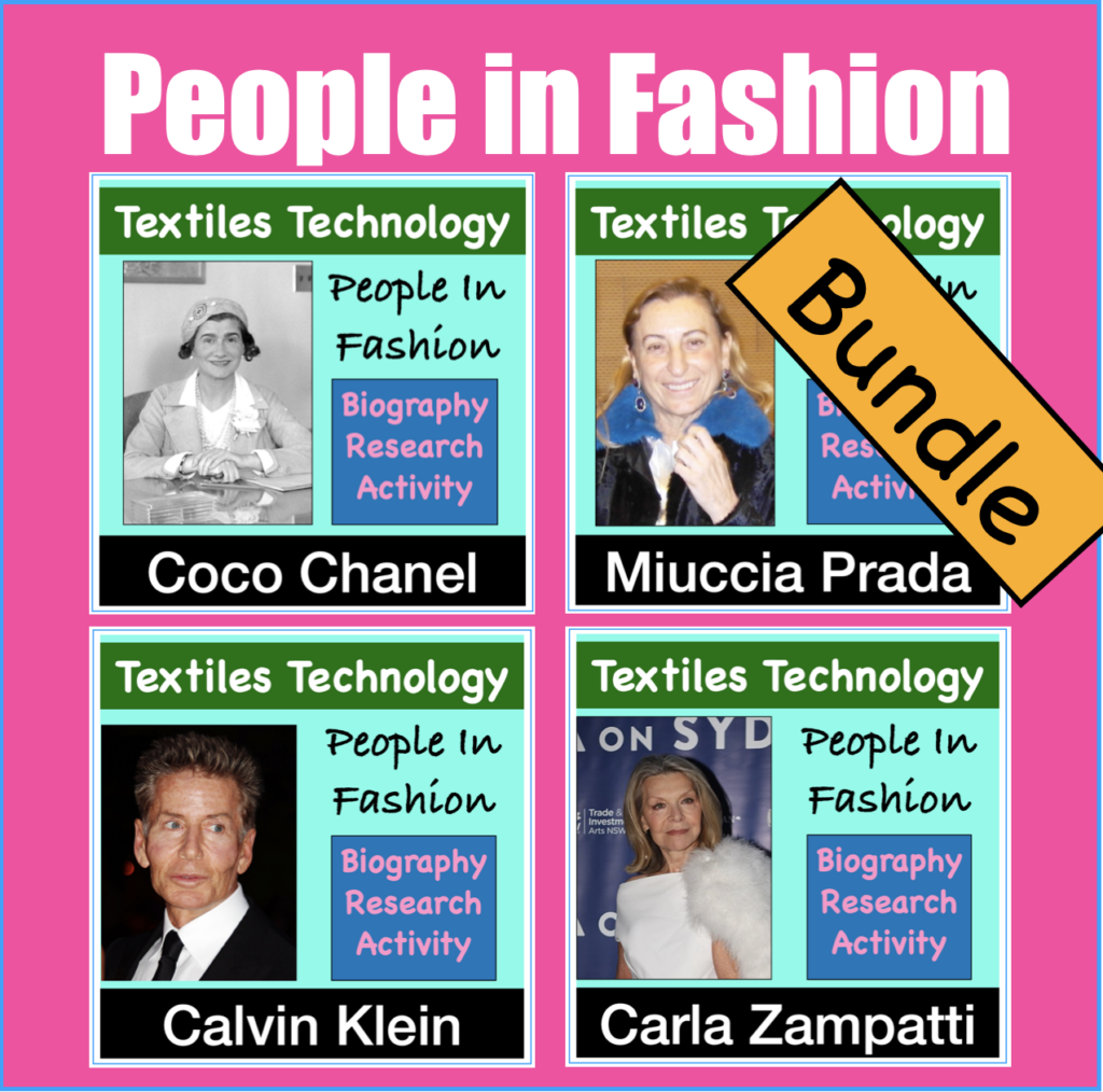 People in Fashion Design Bundle | Made By Teachers