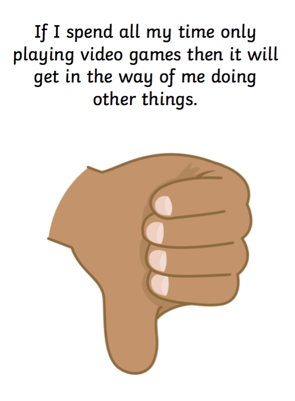 I Can’t Always Play Video Games Social Story | Made By Teachers