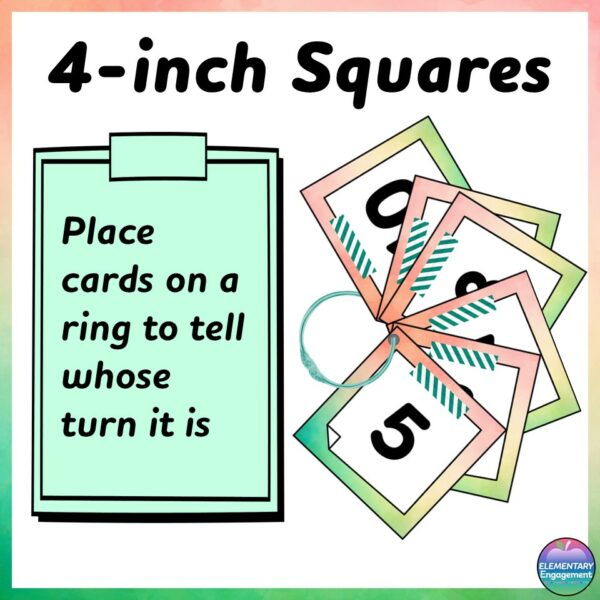 Student Number Labels in Watercolors, Book Bin Labels | Made By Teachers