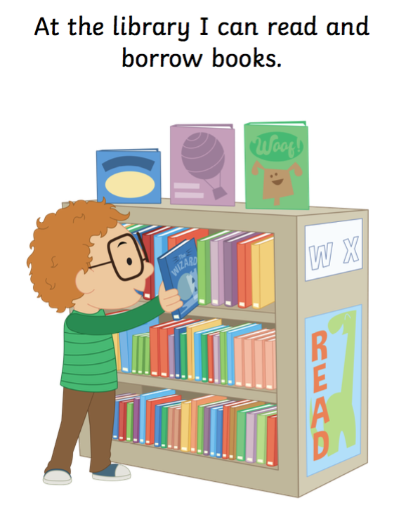 Going to the Library Social Story | Made By Teachers