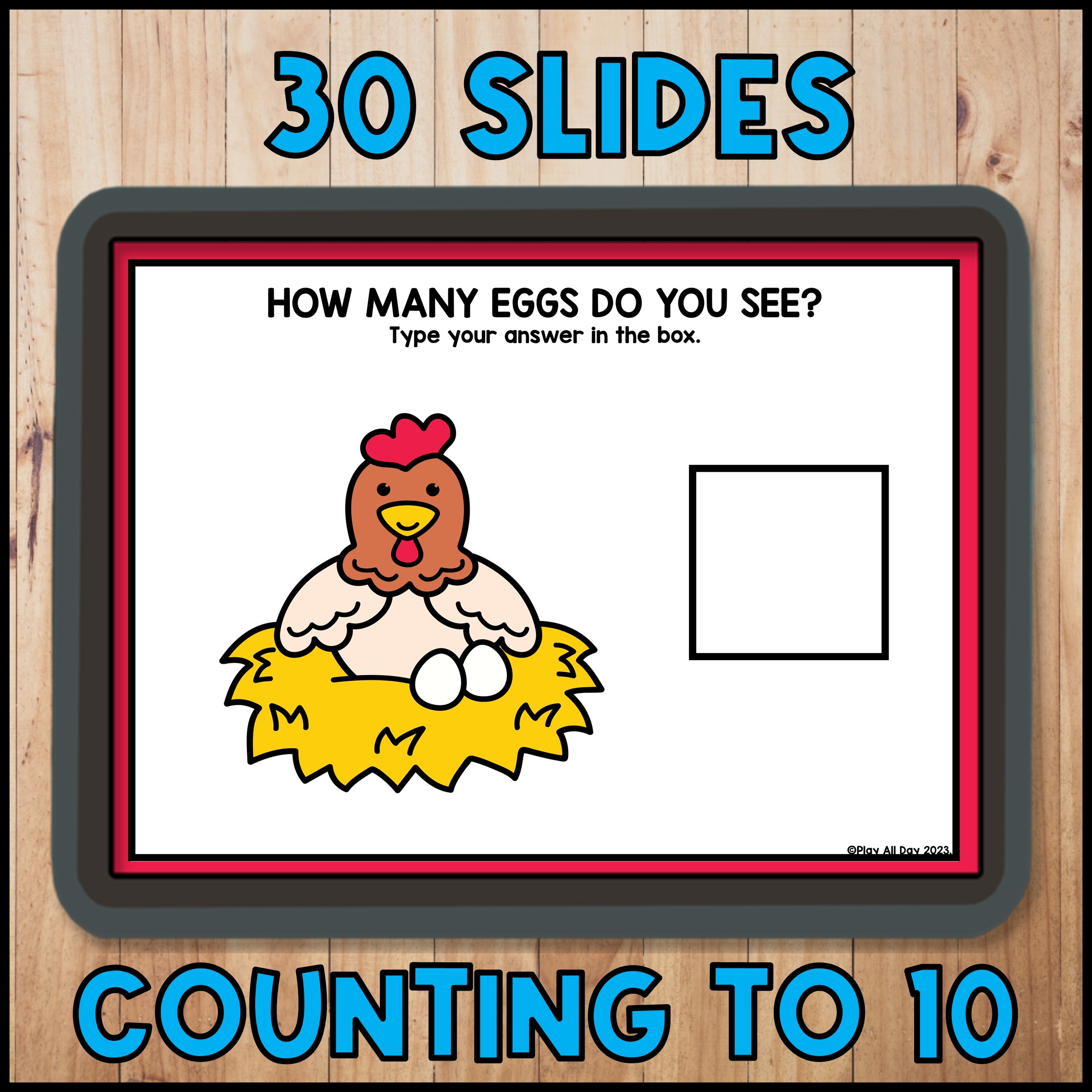 Farm Counting to 10 for Google Slides™ & PowerPoint™ | Made By Teachers