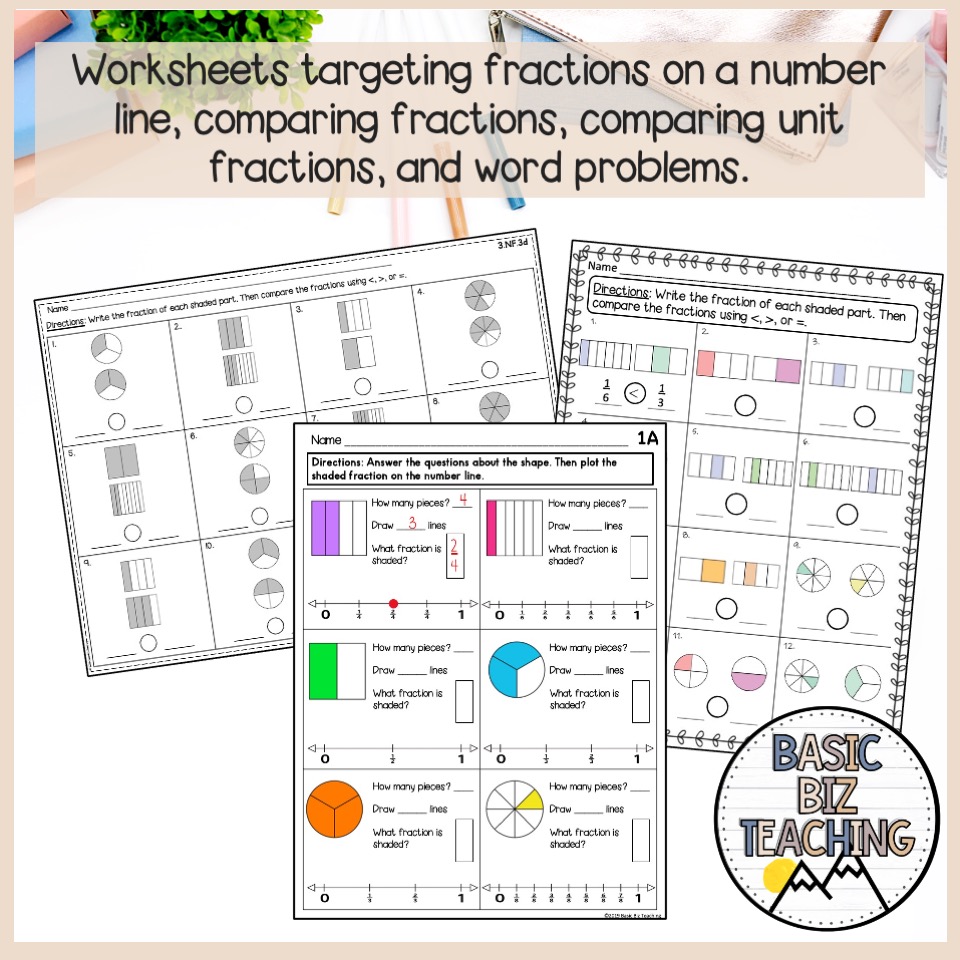 Fractions Math Activities Bundle | Made By Teachers