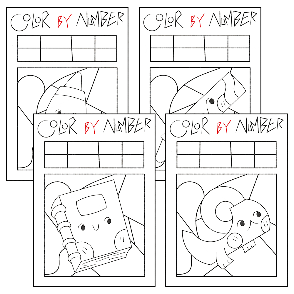 Back to School Editable Color By Code Worksheet Activity, Color By ...