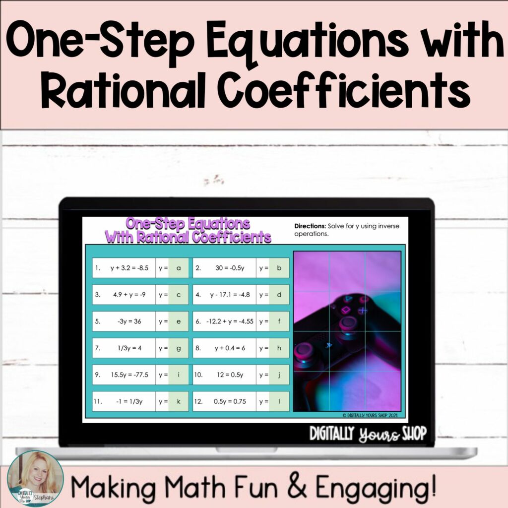 One-Step Equations with Rational Coefficients Digital Self-Checking ...