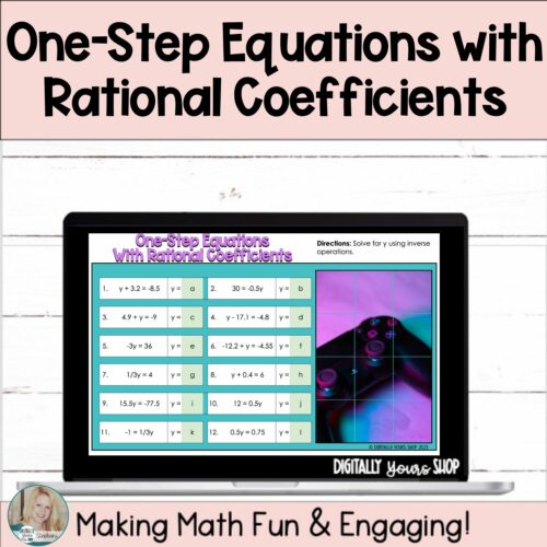One-Step Equations with Rational Coefficients Digital Self-Checking ...