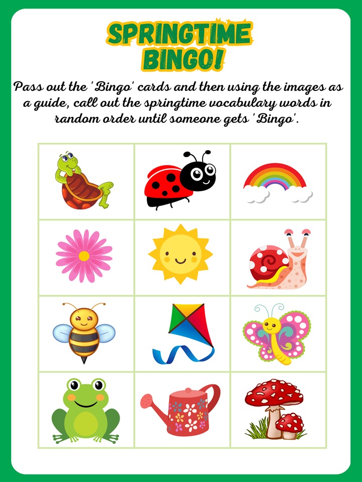 Spring workbook for kids | Made By Teachers