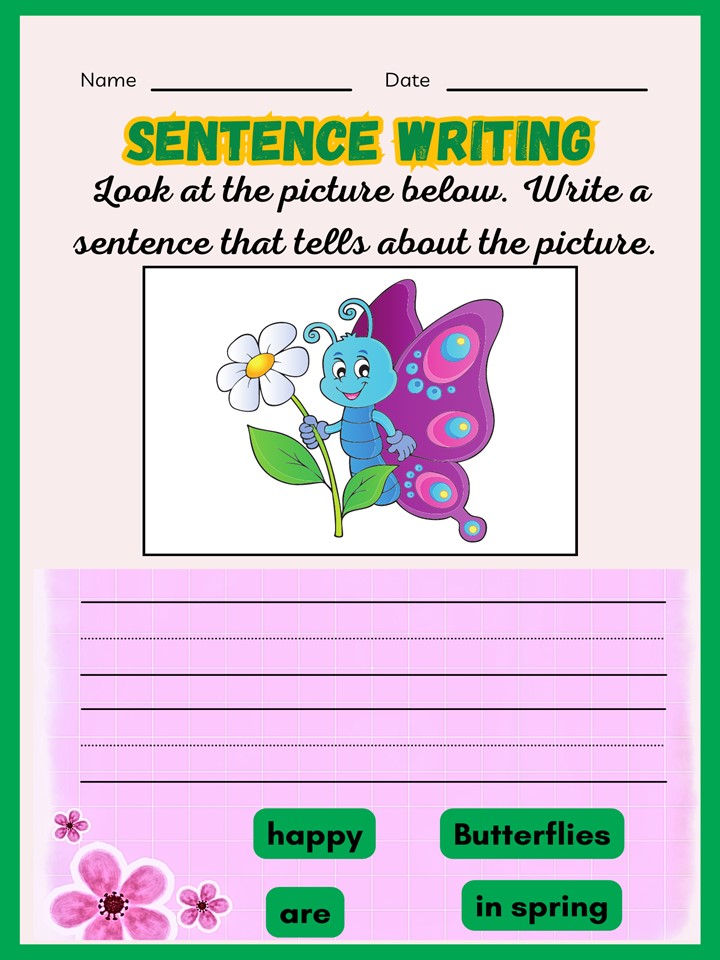 Spring workbook for kids | Made By Teachers