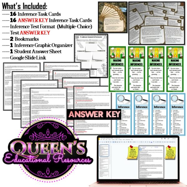 The Giver Inference Test, Making Inferences, The Giver Test, Assessment ...