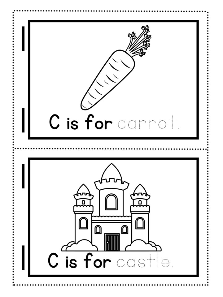 Letter of the week: ABC coloring book | Made By Teachers