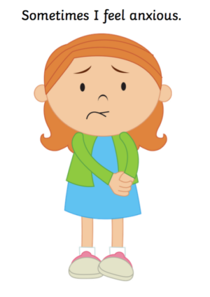 Sometimes I Feel Anxious Social Story | Made By Teachers