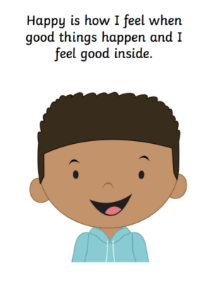 Sometimes I Feel Happy Social Story | Made By Teachers