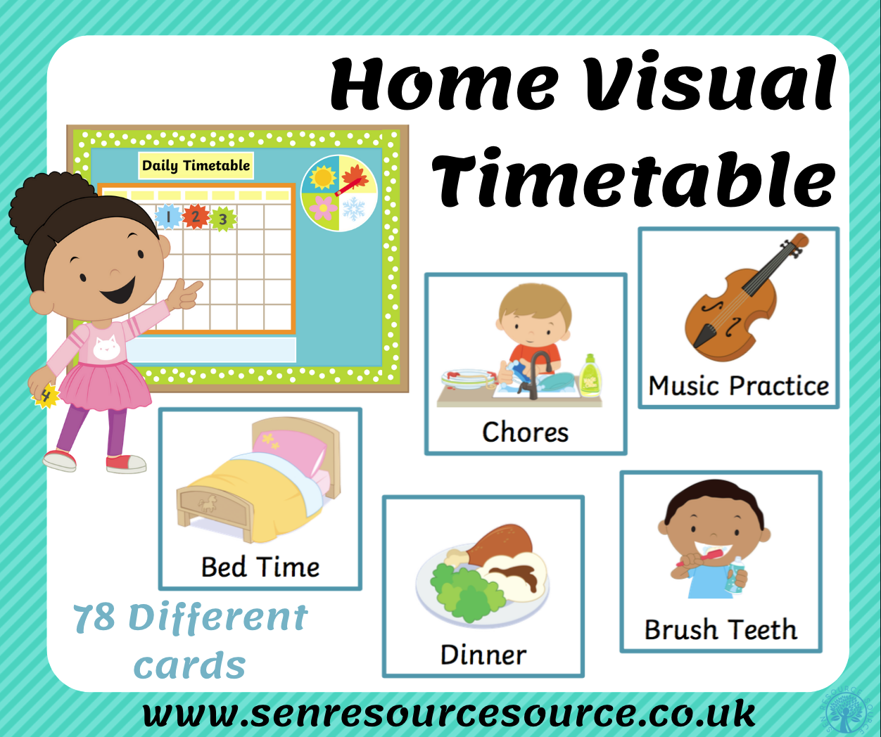 Home Visual Timetable | Made By Teachers