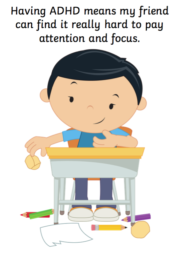 My Friend has ADHD Social Story | Made By Teachers