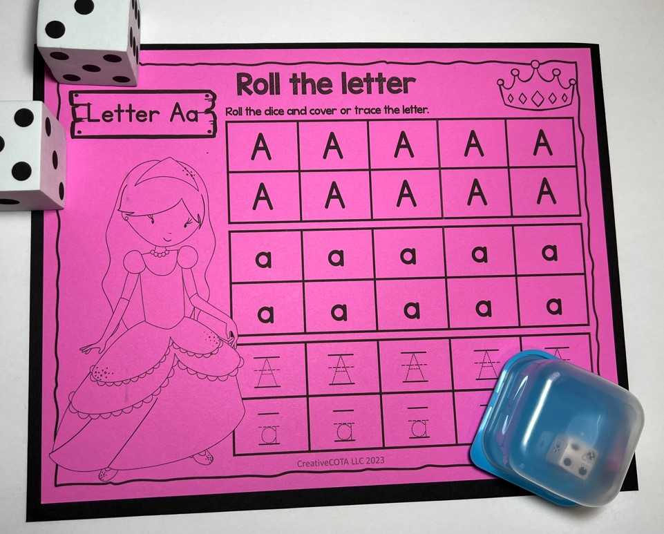 Princess ABC Letter Mazes | Made By Teachers