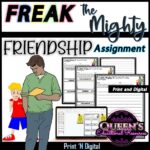 Freak the Mighty Assignment and Inference Assessment | Made By Teachers