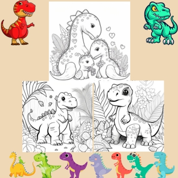 Dinosaur Coloring Pages | Made By Teachers