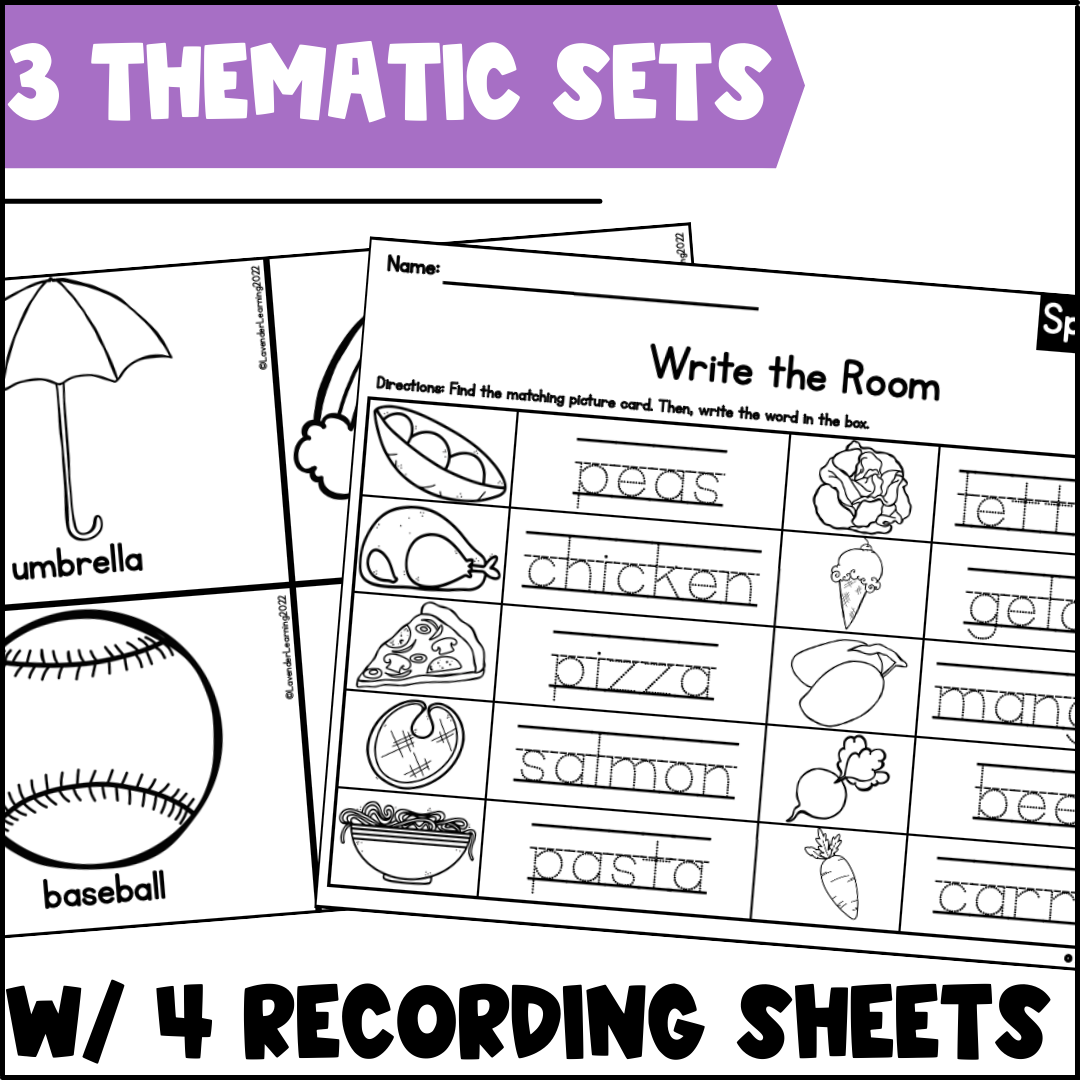 Spring Write the Room | Made By Teachers