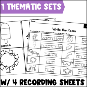 Summer Write the Room | Made By Teachers