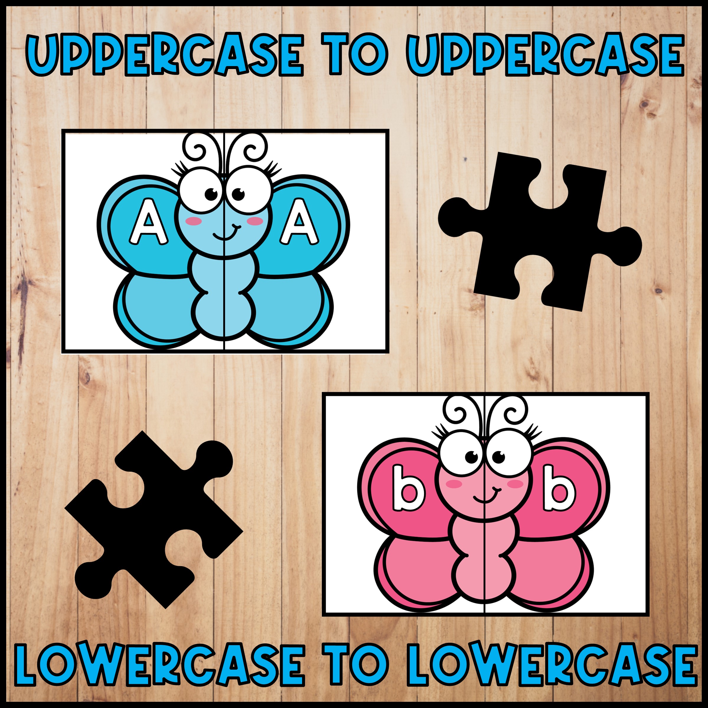 Spring Letter Matching Puzzles | Spring Alphabet Activities | Made By ...