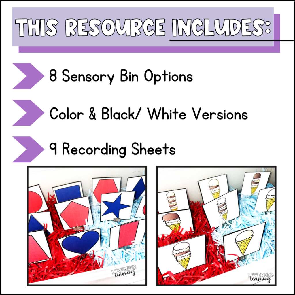 July Sensory Bin for Early Elementary - 4th of July Sensory Bin ...