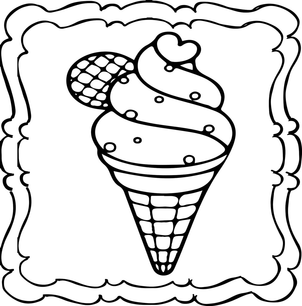 ice cream Coloring Book : Easy and Fun ice cream Coloring Book for Kids ...