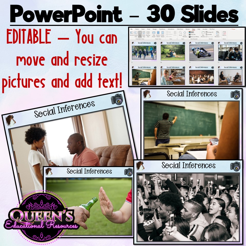 Making Inferences with Pictures, Social Inferences with Pictures ...