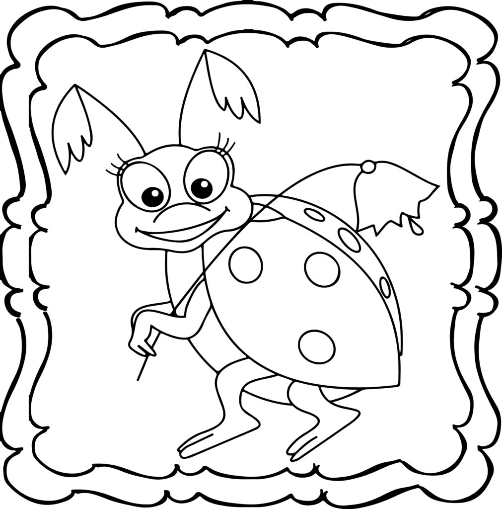 Ladybug Coloring Book : Easy and Fun Ladybugs Coloring Book for Kids ...