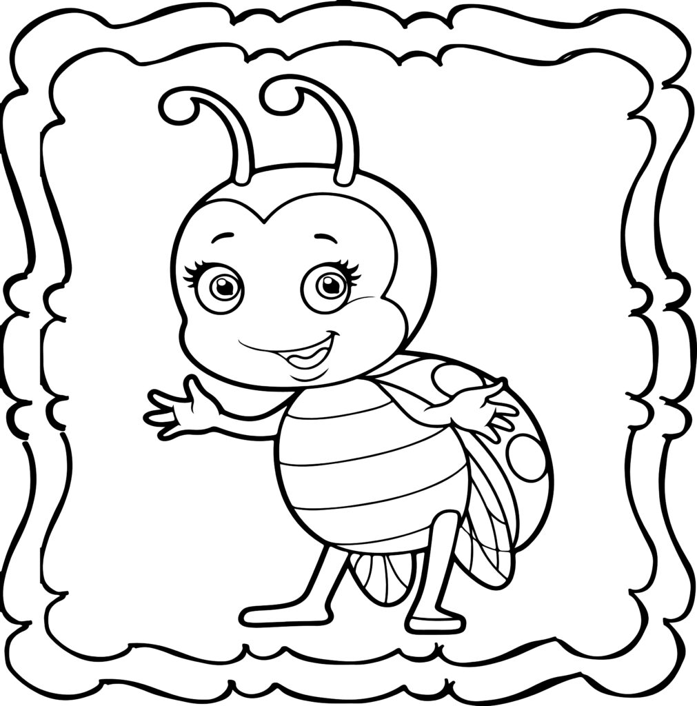 Ladybug Coloring Book : Easy and Fun Ladybugs Coloring Book for Kids ...