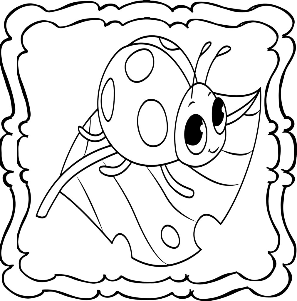 Ladybug Coloring Book : Easy and Fun Ladybugs Coloring Book for Kids ...