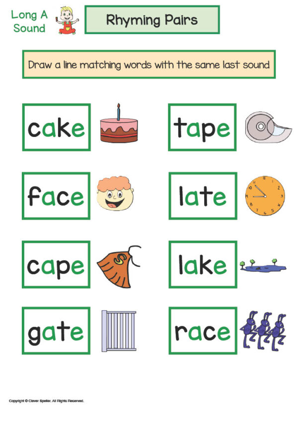 Rhyme Worksheets - Junior Primary - Phonological Awareness and Spelling ...