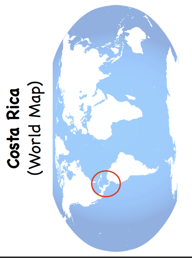 COSTA RICA History & Geography, Travel The World Worksheet | Made By ...