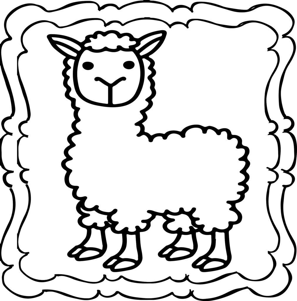 Llama Coloring Book : Easy and Fun Llamas Coloring Book for Kids | Made ...