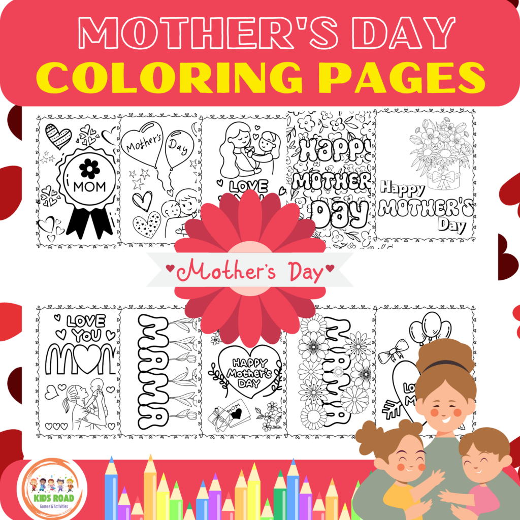 Mother’s Day coloring pages activity for PreK - 2nd! | Made By Teachers