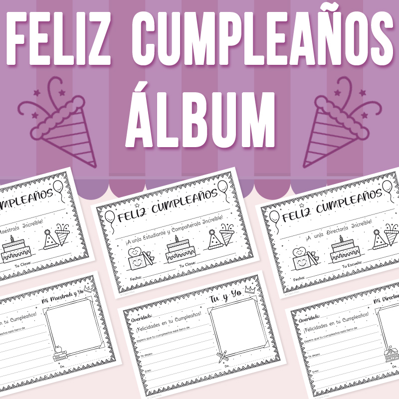 Álbum de Feliz Cumpleaños Maestros/as, Estudiantes y Directores | Made ...