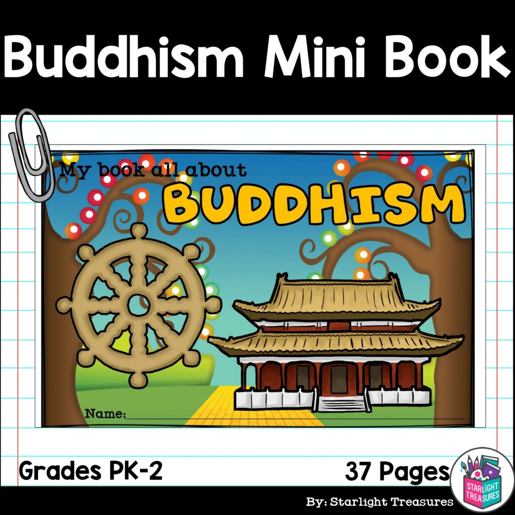 Buddhism Mini Book for Early Readers: World Religions | Made By Teachers