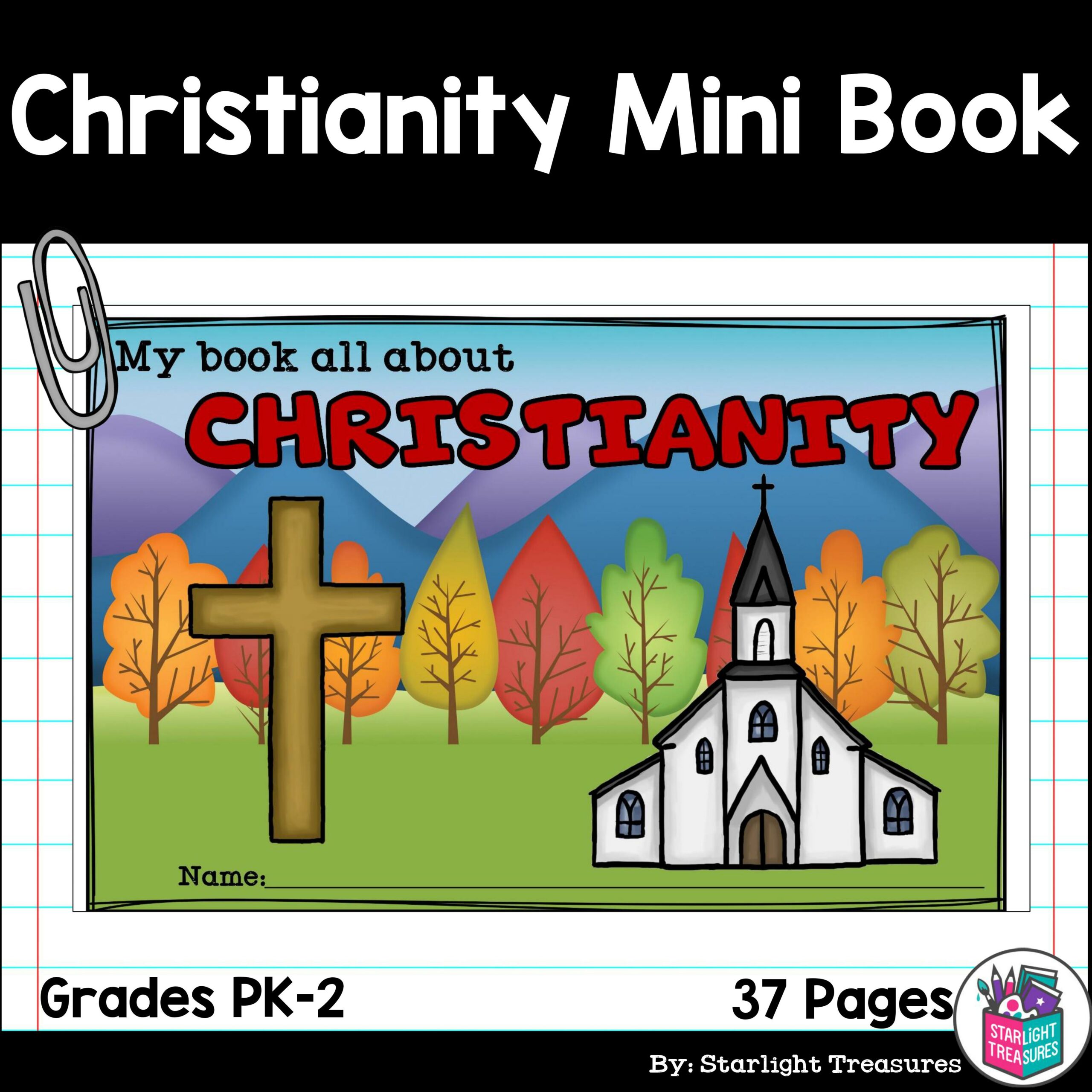 Christianity Mini Book for Early Readers: World Religions | Made By ...